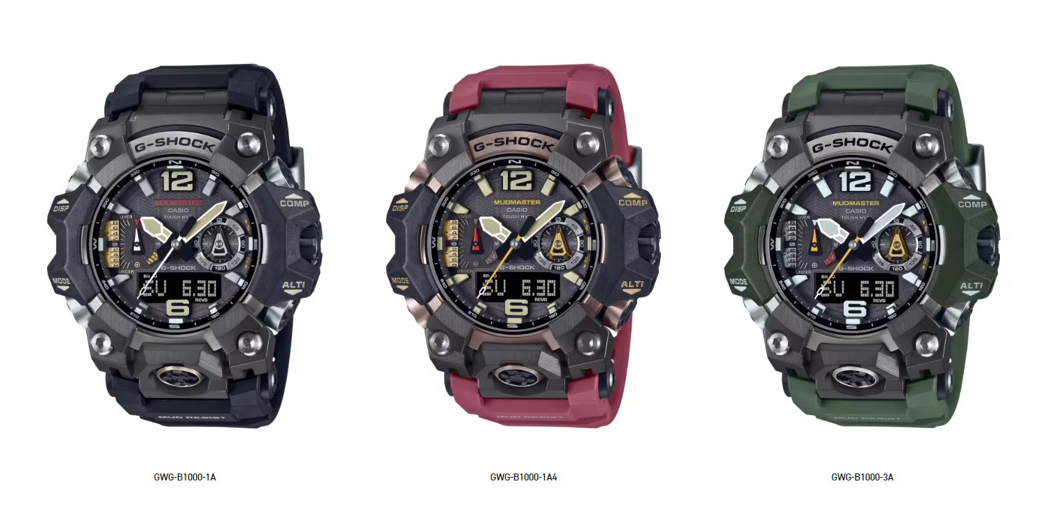 Casio to Release Dust- and Mud-Resistant G-SHOCK with Rugged Full-Metal ...